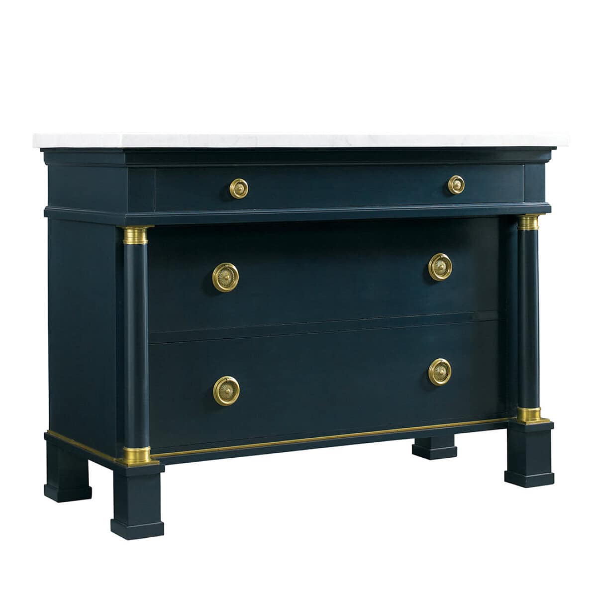 Hartman Marble Top Chest | Lillian August | Swann's Furniture & Design ...